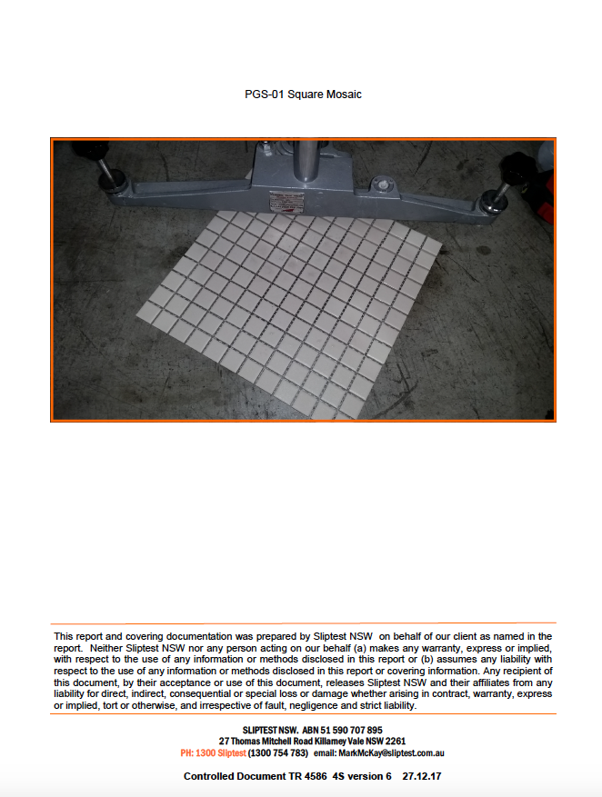 PGS-01 – Pacific Greenwood Pty Ltd